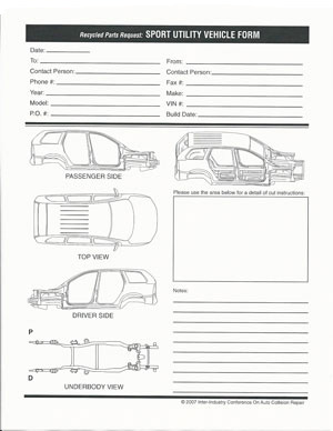 Vehicle Cut Sheets - Aazzee's Auto Salvage - Bemidji, MN